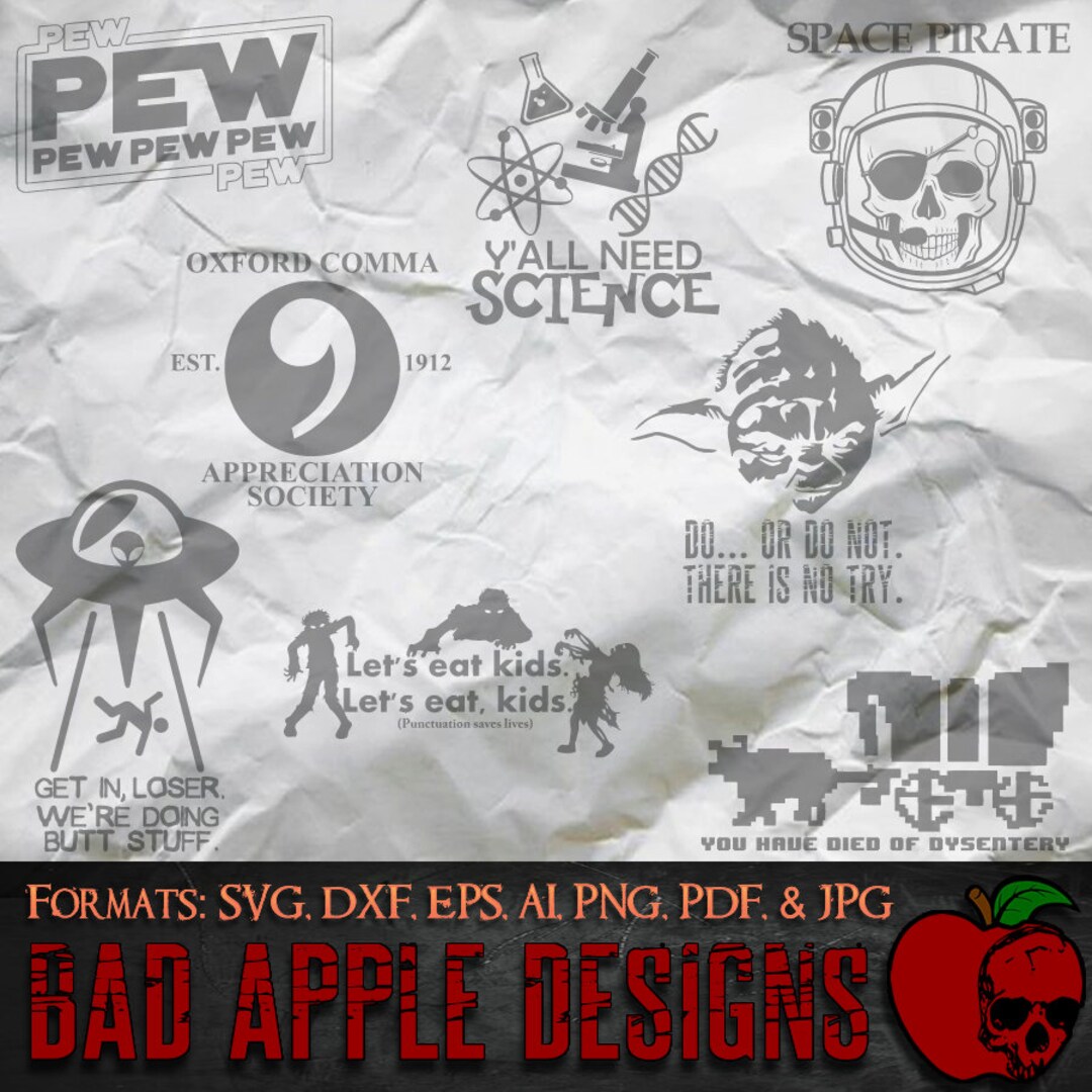 Nerd Bundle 3 High Resolution Svg, AI, Png and MORE - Etsy