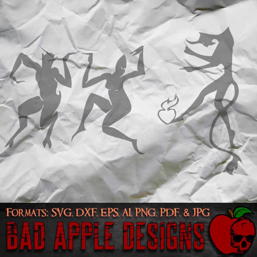 Devil Demon Bundle 7 - High Resolution Svg, AI, Png and MORE! - Etsy