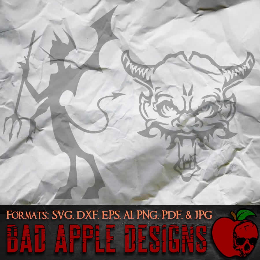 Devil Demon Bundle 1 High Resolution Svg, AI, Png and MORE - Etsy