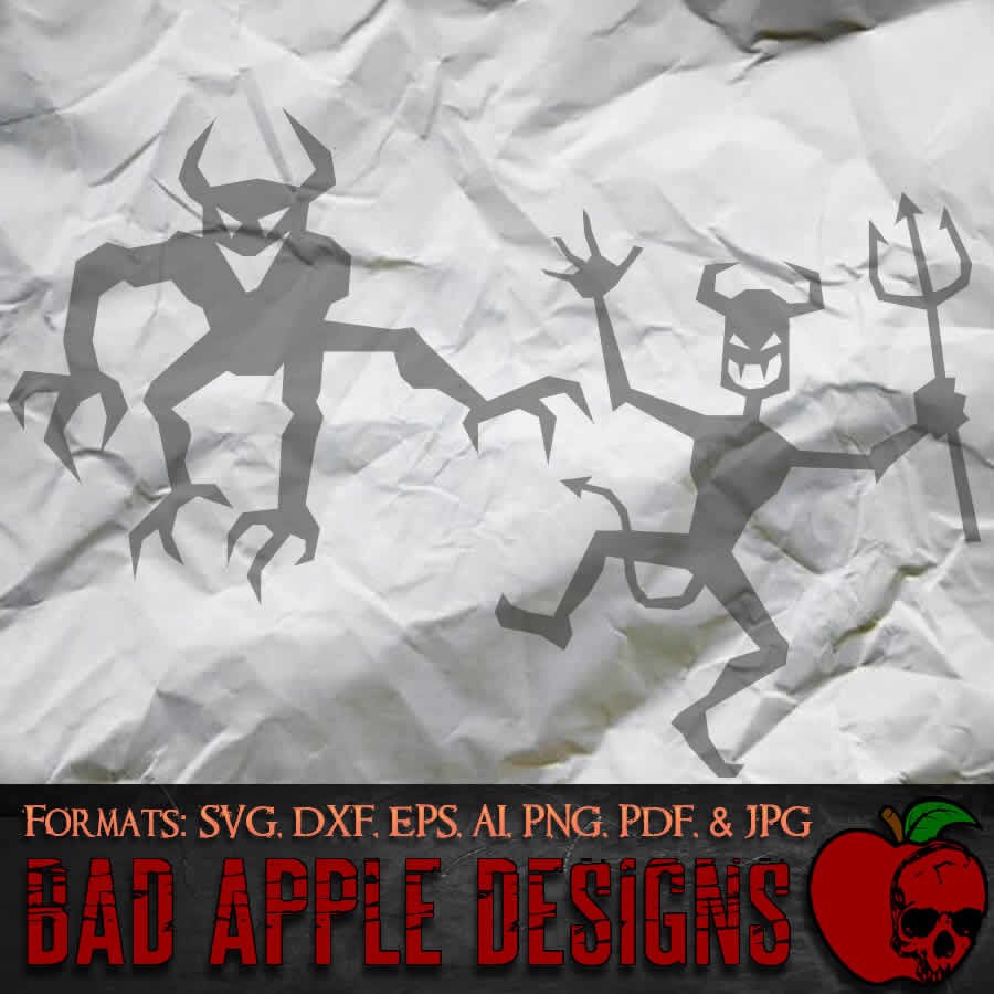 Devil Demon Bundle 3 High Resolution Svg, AI, Png and MORE - Etsy