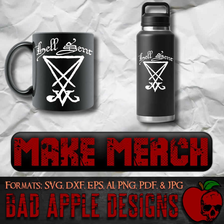 Hell Sent 1 High Resolution Svg, AI, Png and MORE - Etsy Canada