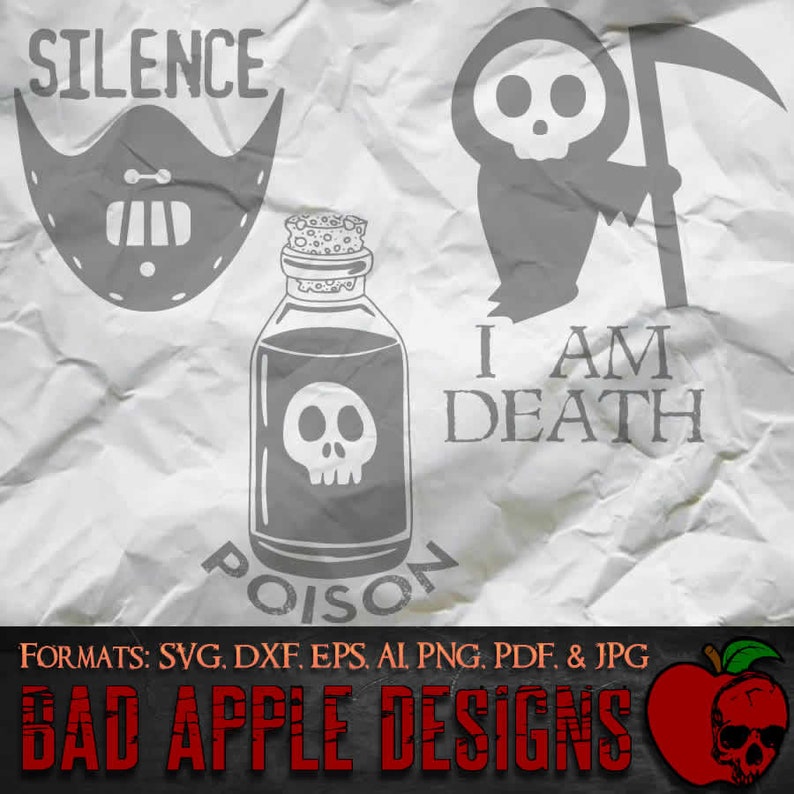 Evil Bundle 12 - High Resolution Svg, AI, Png and MORE! - Etsy