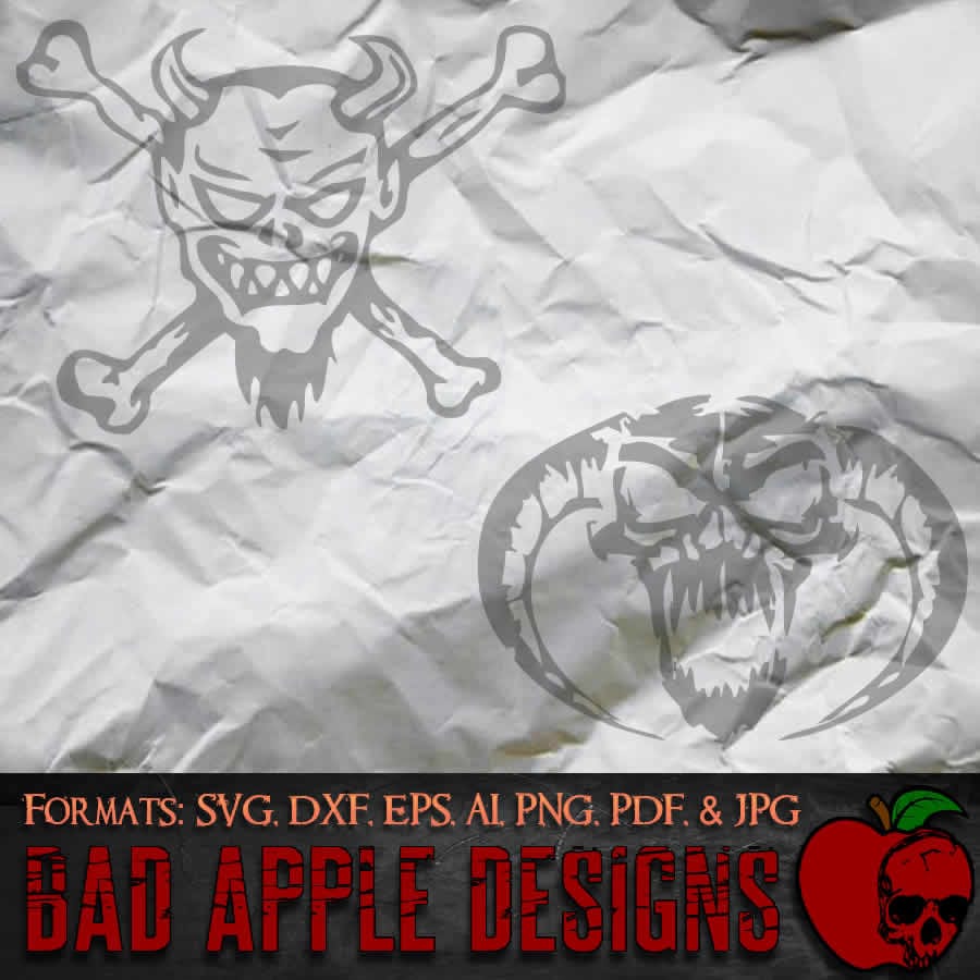 Devil Demon Bundle 4 - High Resolution Svg, AI, Png and MORE! - Etsy