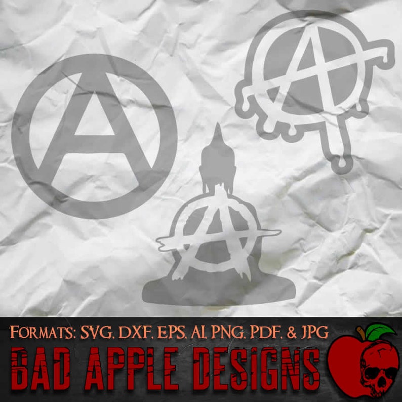 Anarchy Bundle 2 High Resolution Svg AI Png and MORE - Etsy