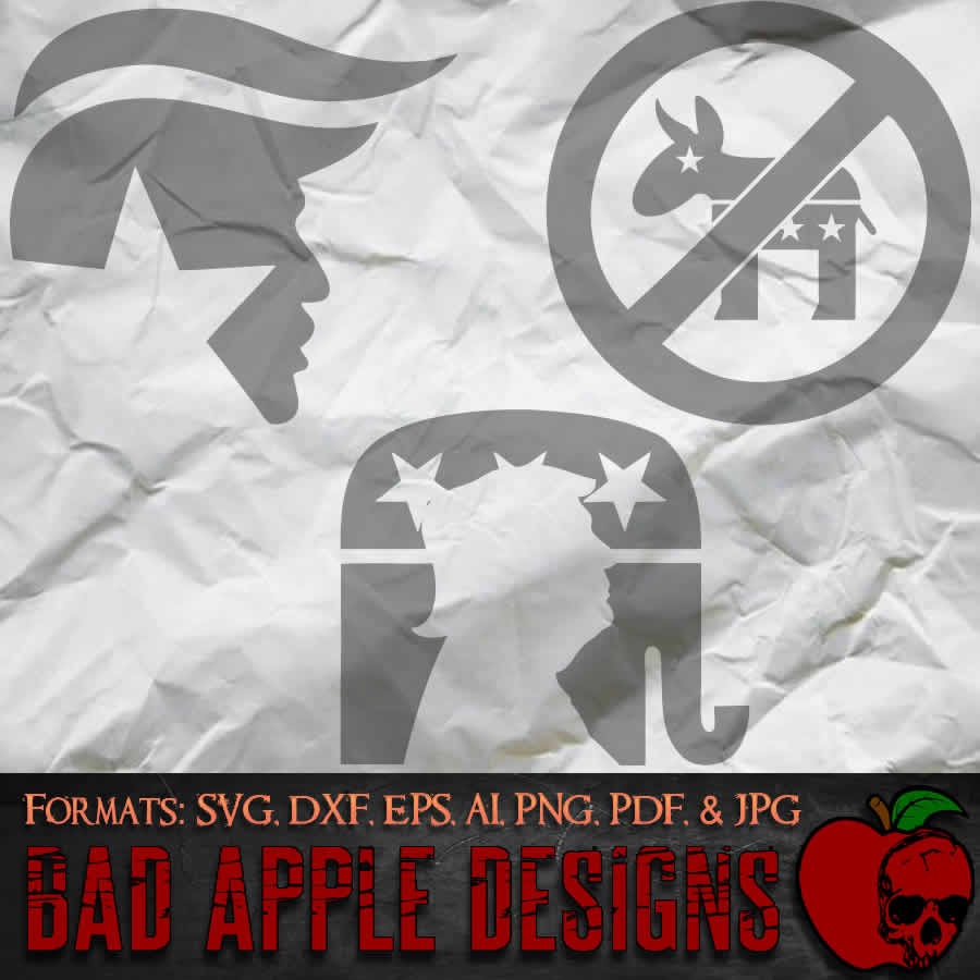 Republicans Bundle 1 - High Resolution Svg, AI, Png and MORE! - Etsy