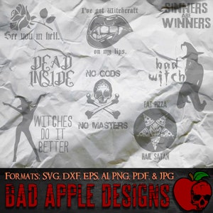 Evil Bundle 2 - High Resolution Svg, AI, Png and MORE! - Etsy Canada