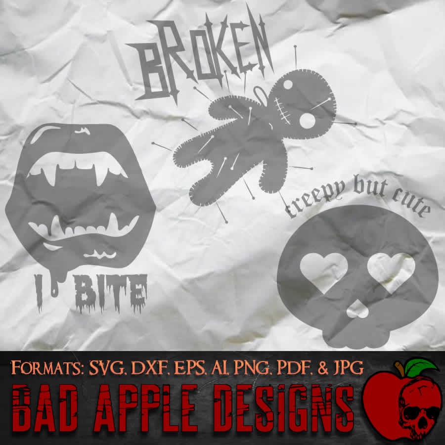 Evil Bundle 12 - High Resolution Svg, AI, Png and MORE! - Etsy