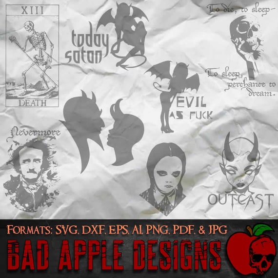 Evil Bundle 10 High Resolution Svg AI Png and MORE - Etsy