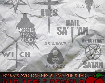 Evil Bundle 12 High Resolution Svg, AI, Png and MORE - Etsy