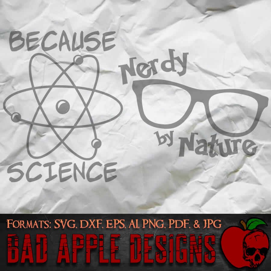 Nerd Bundle 4 - High Resolution Svg, AI, Png and MORE! - Etsy