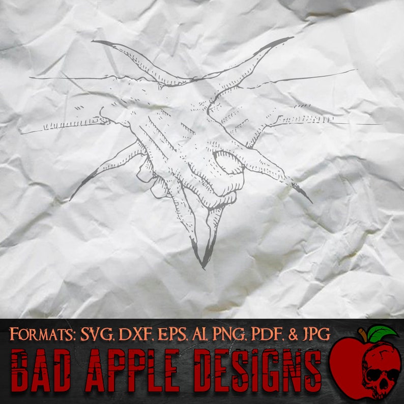 Satanic Handshake 1 - High Resolution Svg, AI, Png and MORE! - Etsy