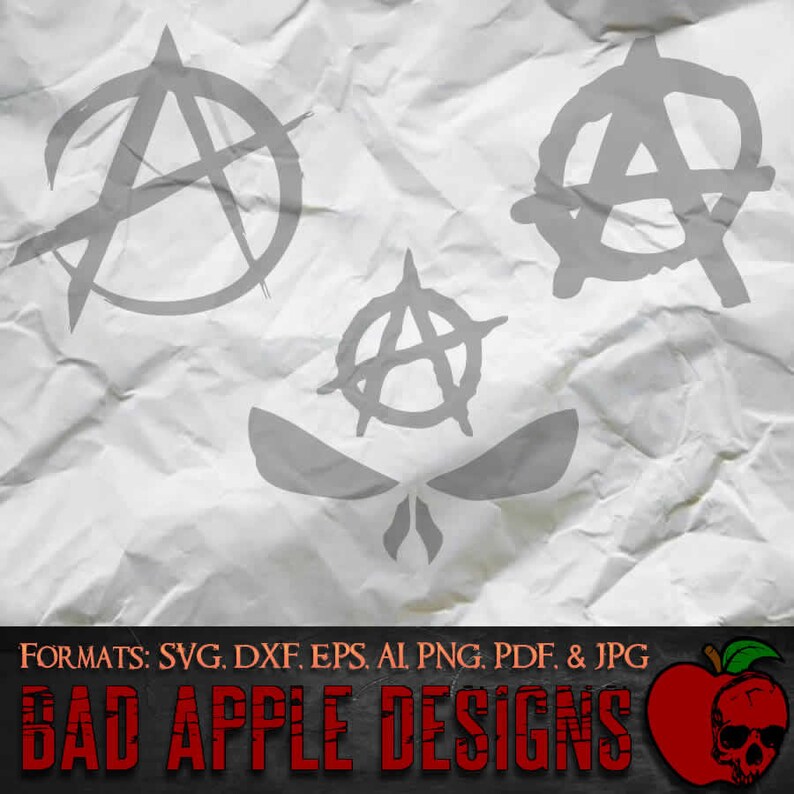Anarchy Bundle 2 High Resolution Svg AI Png and MORE - Etsy