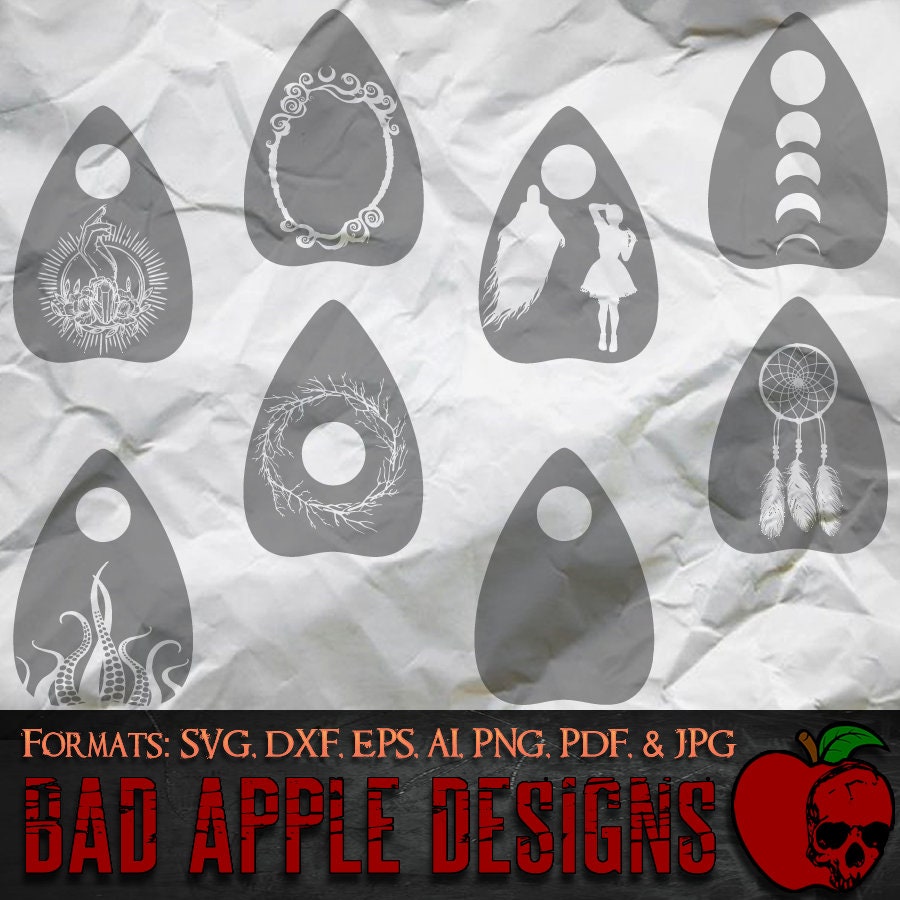 Planchette Bundle 2 - High Resolution Svg, AI, Png and MORE! - Etsy