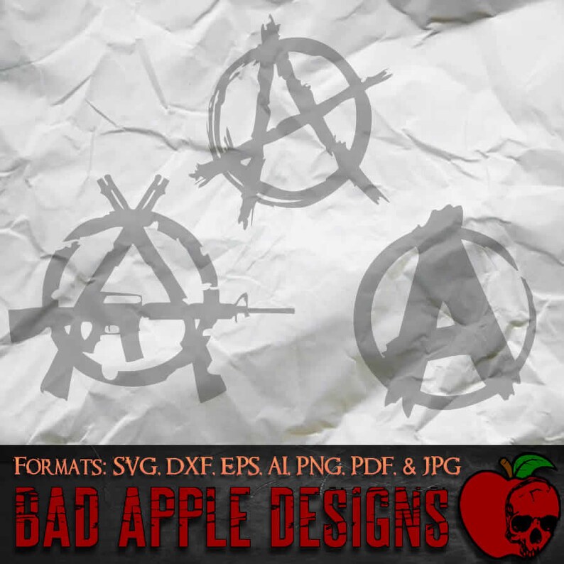 Anarchy Bundle 1 High Resolution Svg AI Png and MORE | Etsy