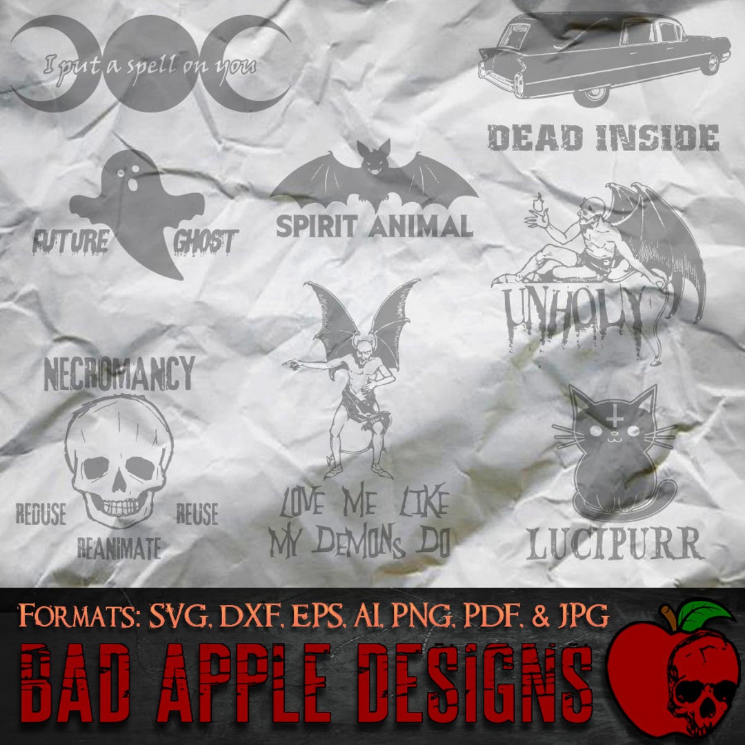 Evil Bundle 1 - High Resolution Svg, AI, Png and MORE! - Etsy