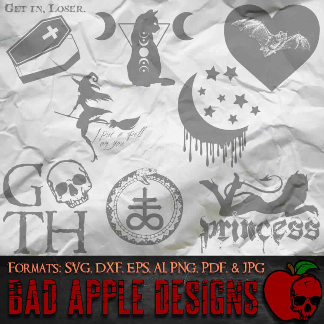 Evil Bundle 11 - High Resolution Svg, AI, Png and MORE! - Etsy