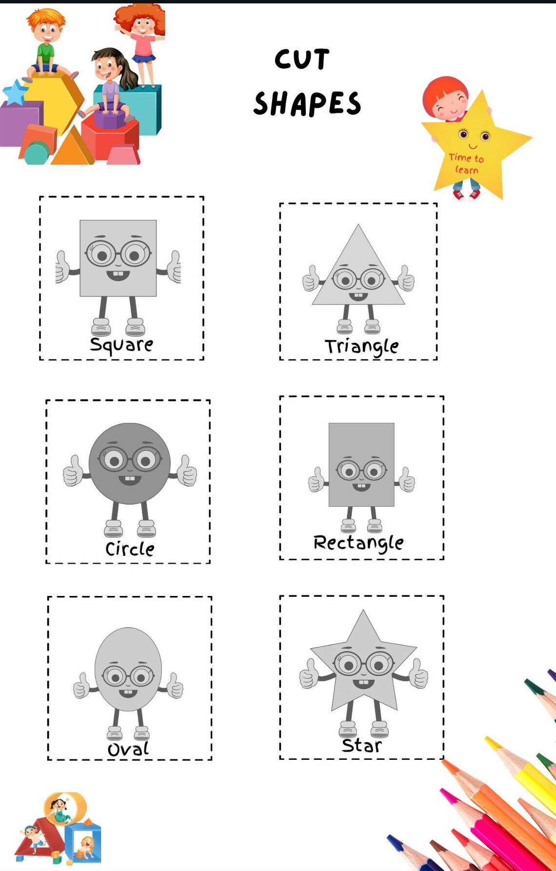 Preschool Learning Fun: Alphabet, Numbers, Shapes & Patterns Workbook ...
