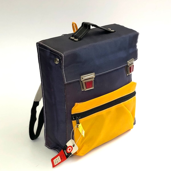 Vintage School Backpack - Etsy
