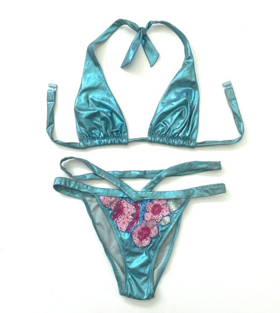 Vintage Italian 80s La Perla bikini set - Gem