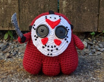 Crochet Jason Voorhees - Etsy