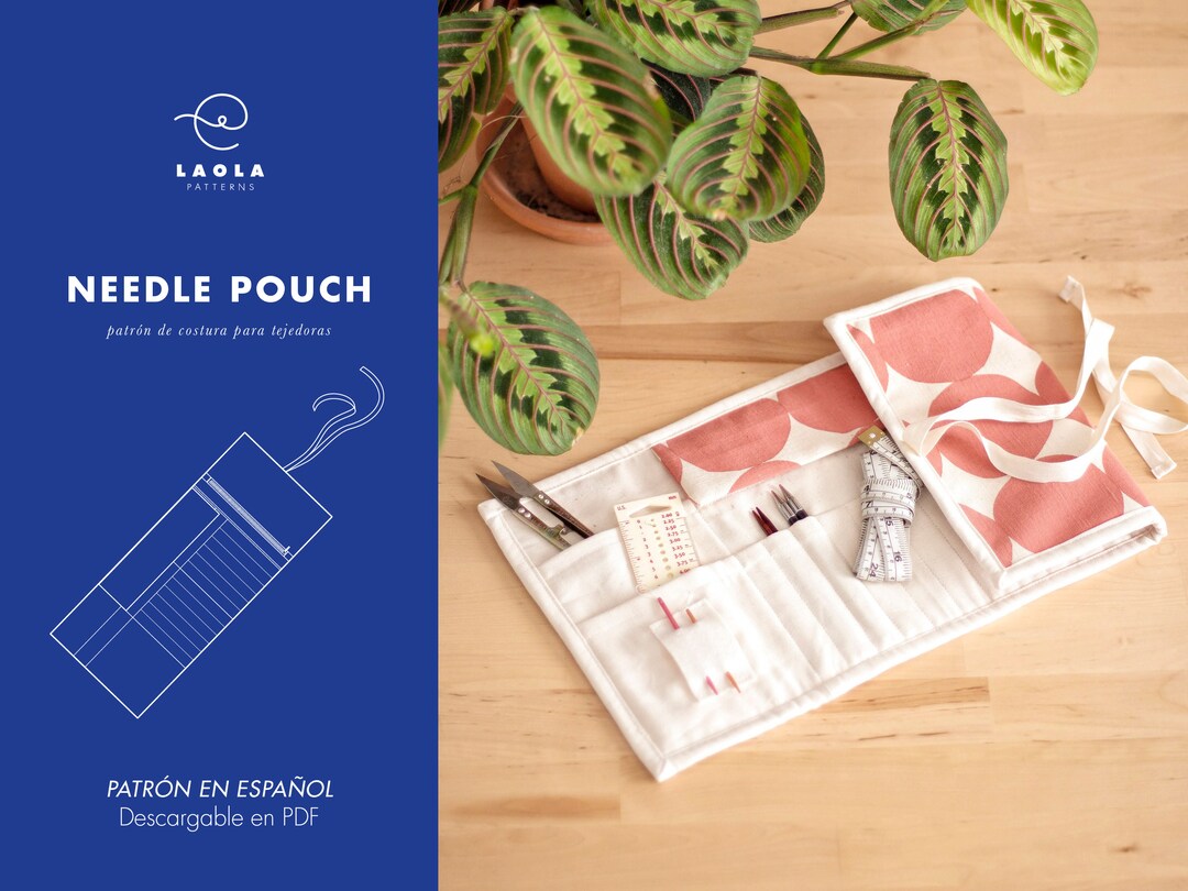 Spanish PDF Sewing Pattern, Needle Pouch Sewing Pattern - Etsy