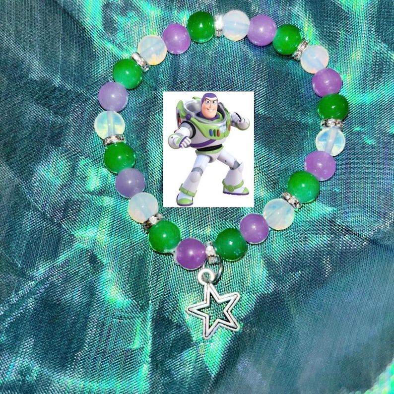 Woody and Buzz Lightyear Inspired Friendship/couples Beaded Bracelets ...