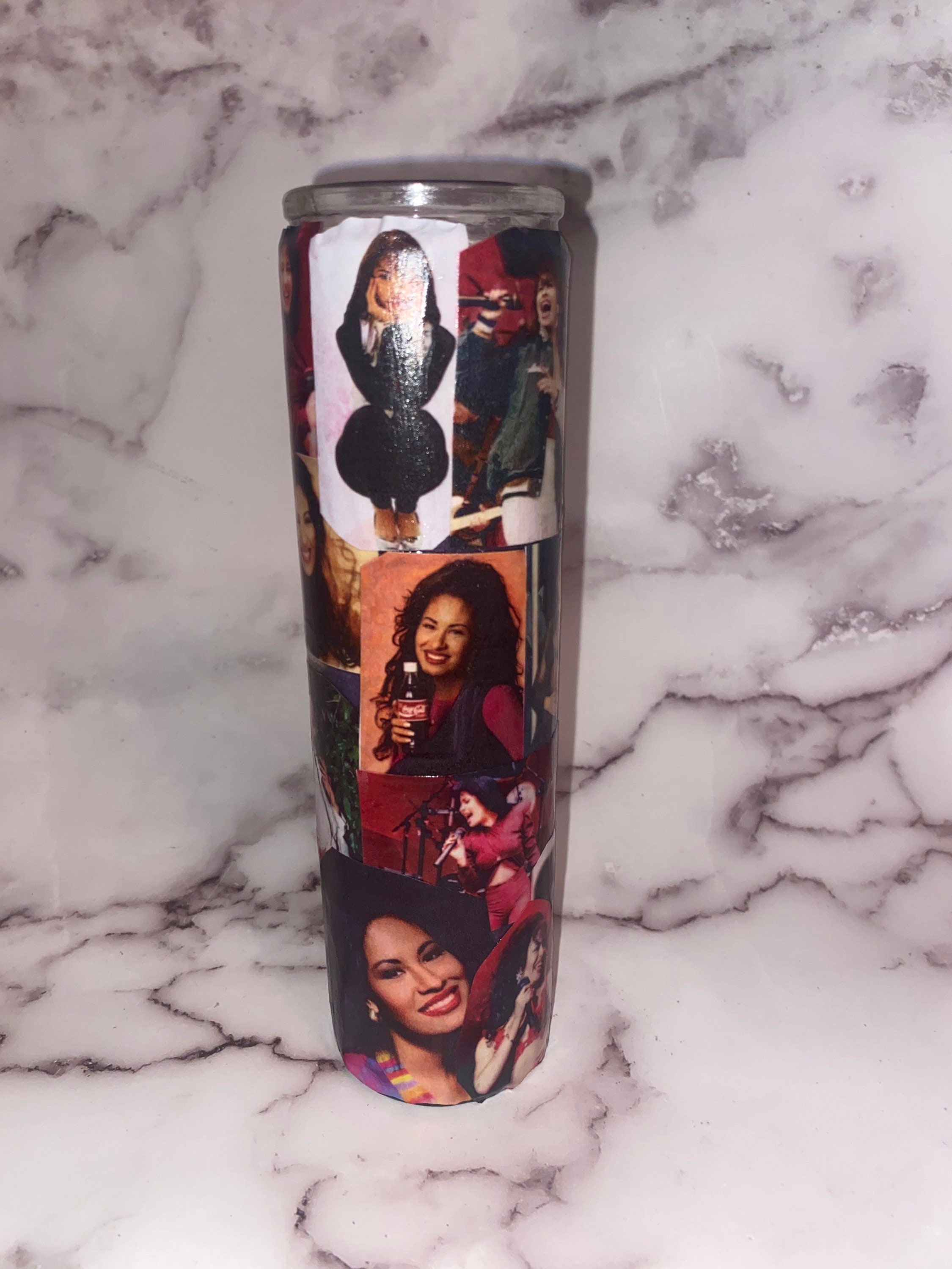 Selena Collage Candle Anything for Selena/ Selena Y Los Dinos / Shelf ...