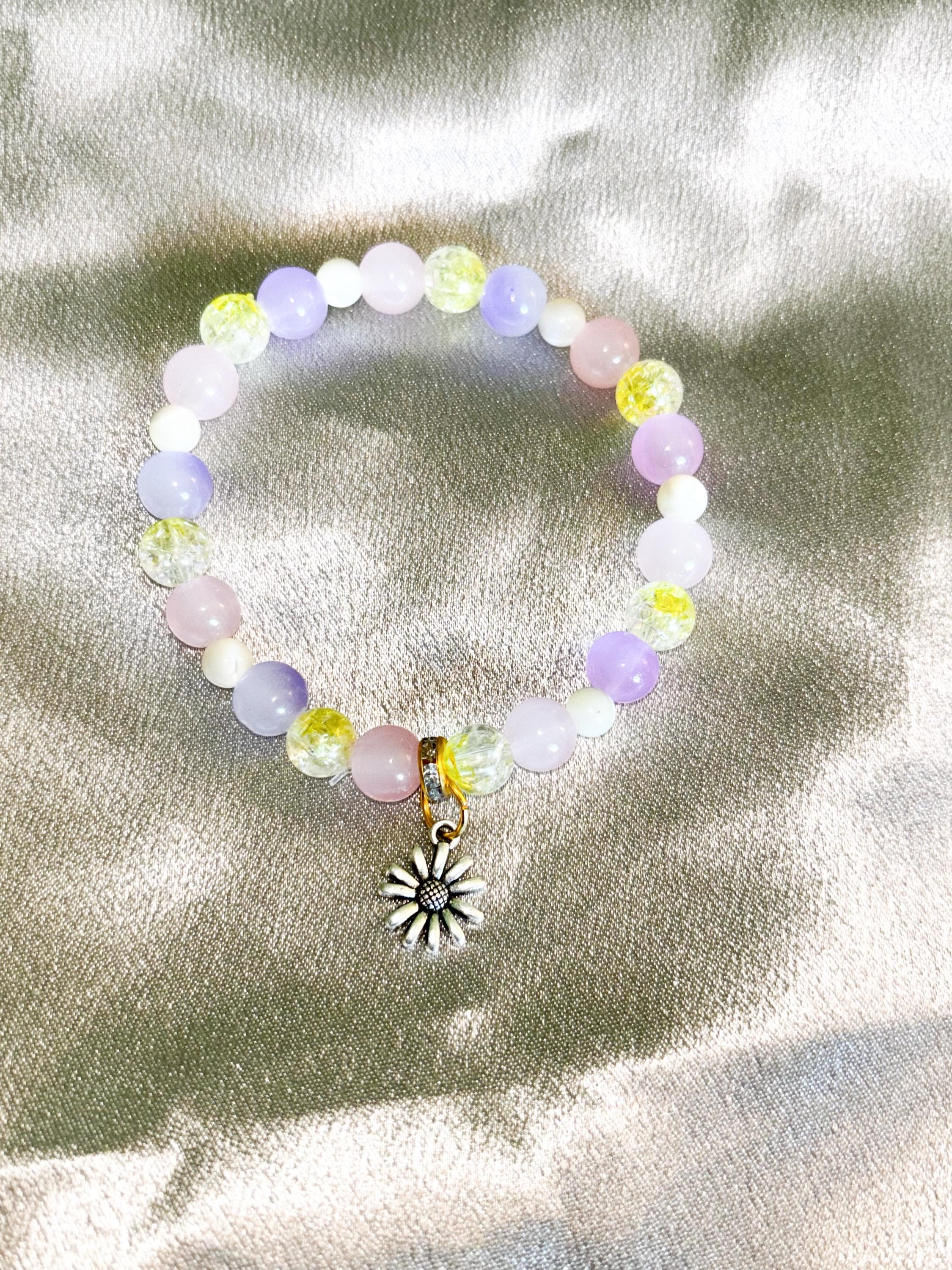 Padme and Anakin Matching Couples/besties Bracelet Set - Purple/yellow ...