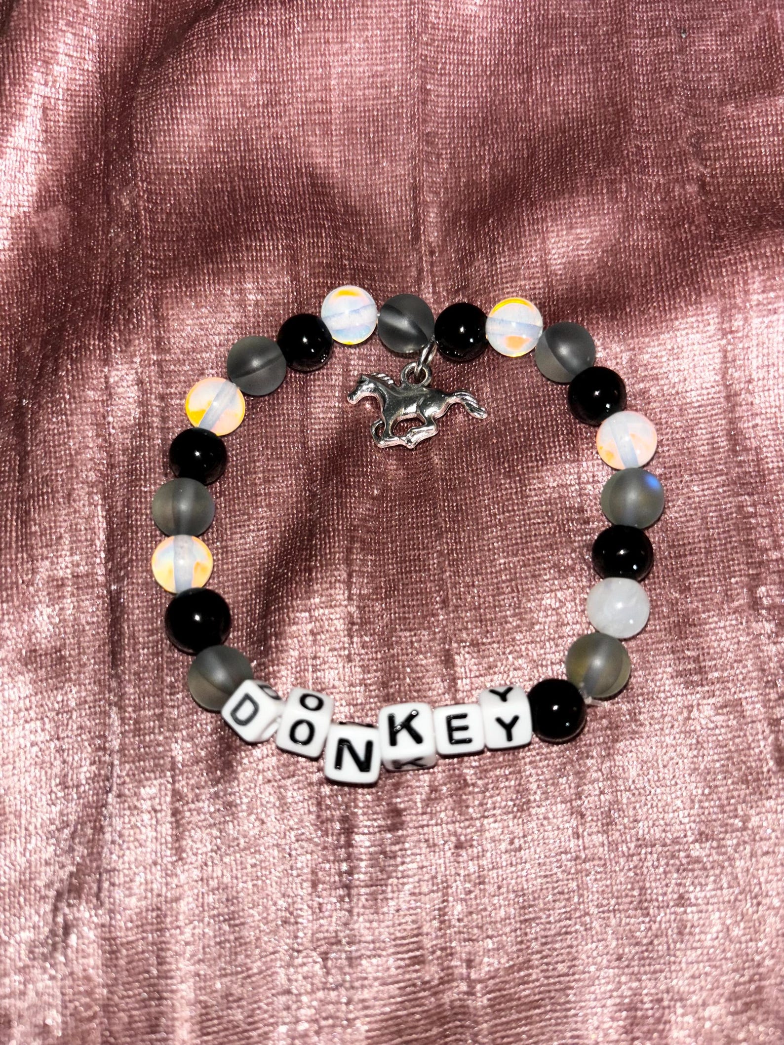 Donkey and Dragon Matching Couples/besties Bracelets - Shrek/fantasy ...