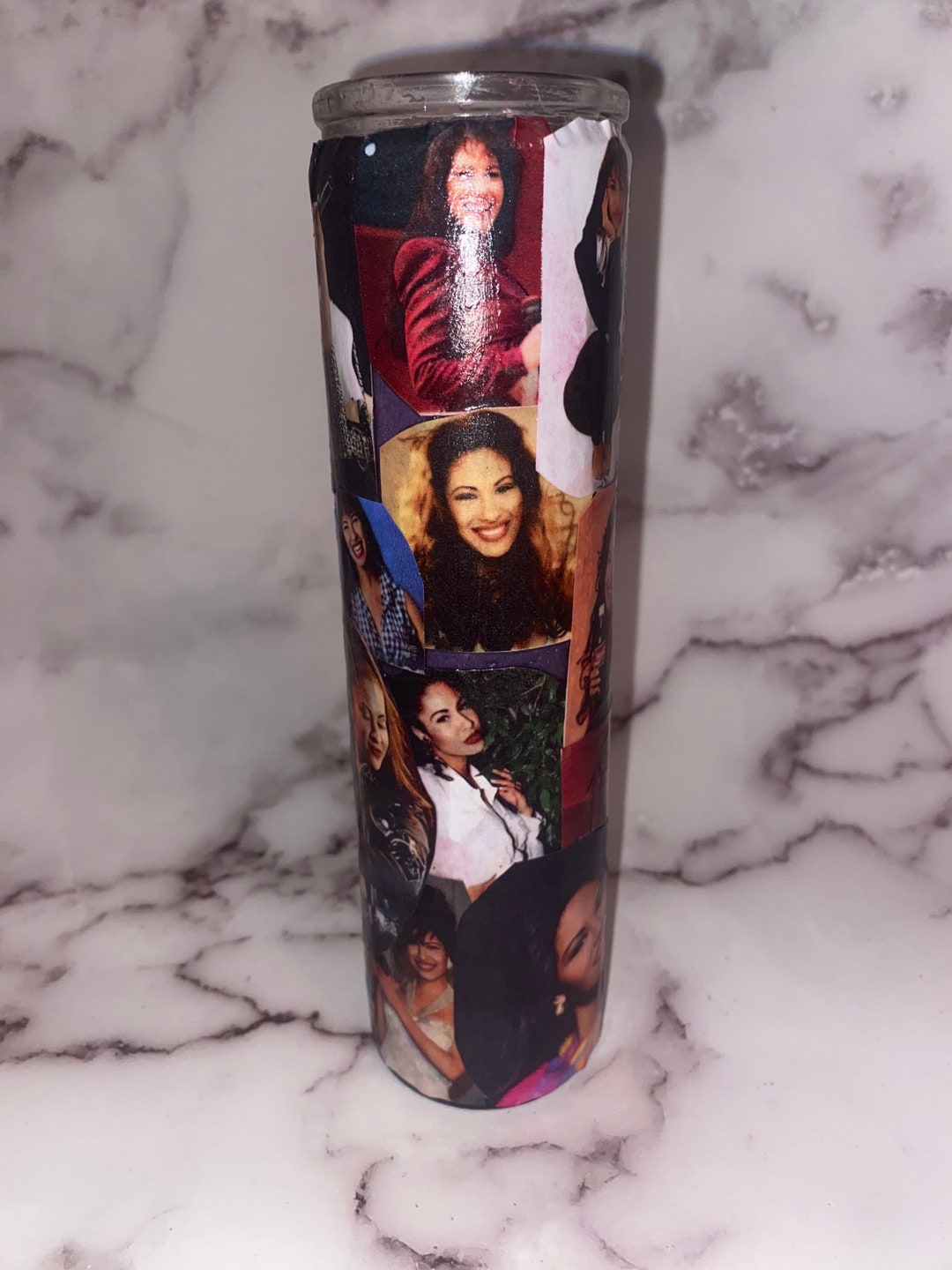 Selena Collage Candle- Anything for Selena/ Selena Y Los Dinos / Shelf ...
