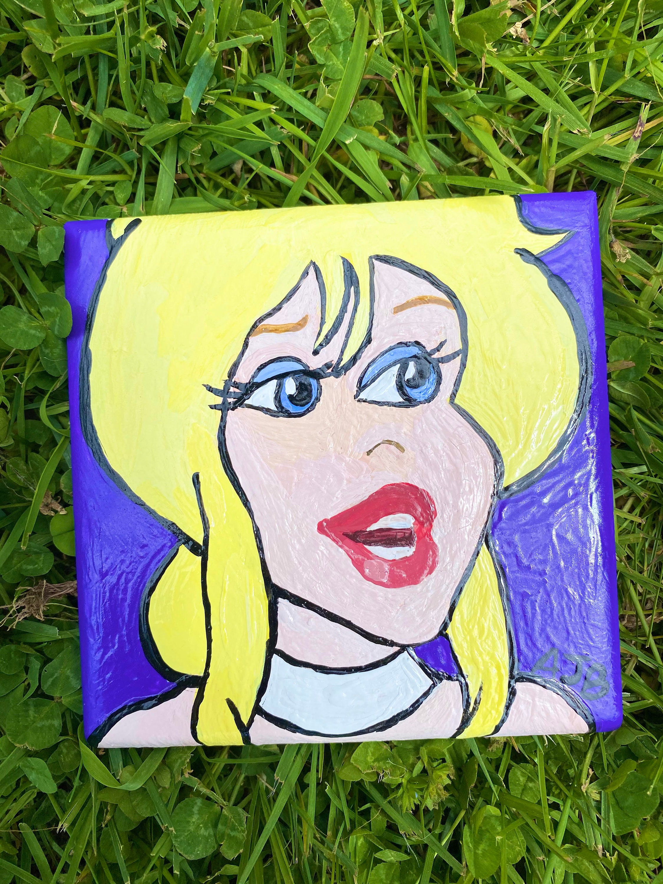 Holli Would Cool World Acrylic Painted Wall Tile Cool World - Etsy