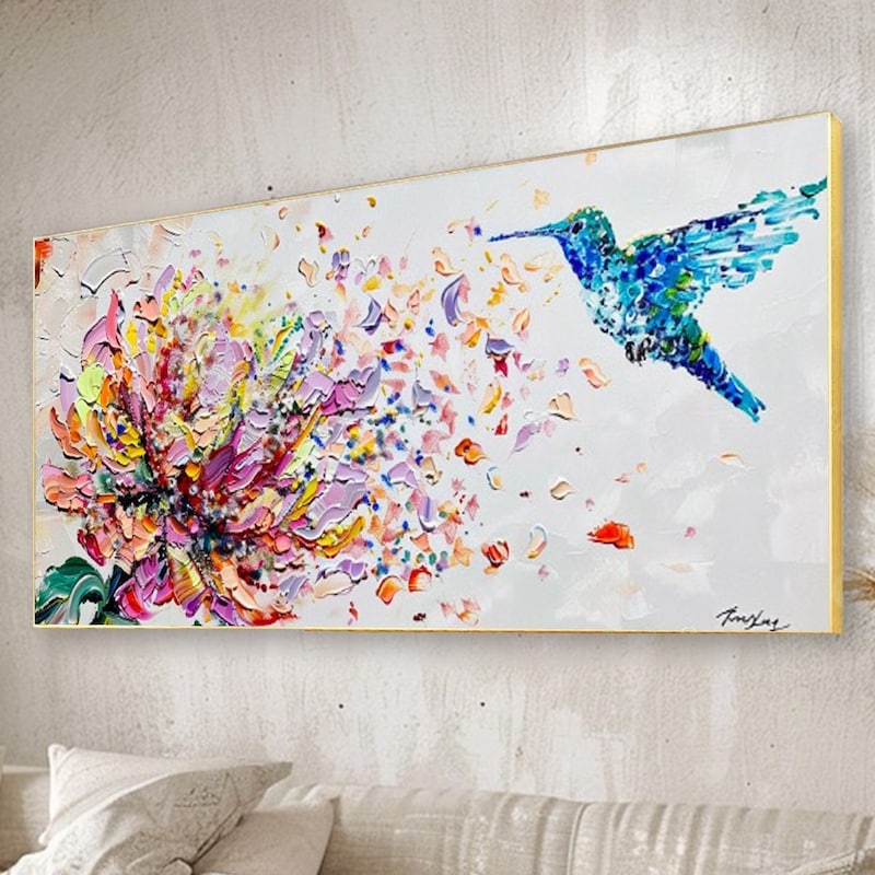Hummingbird Artwork - Etsy