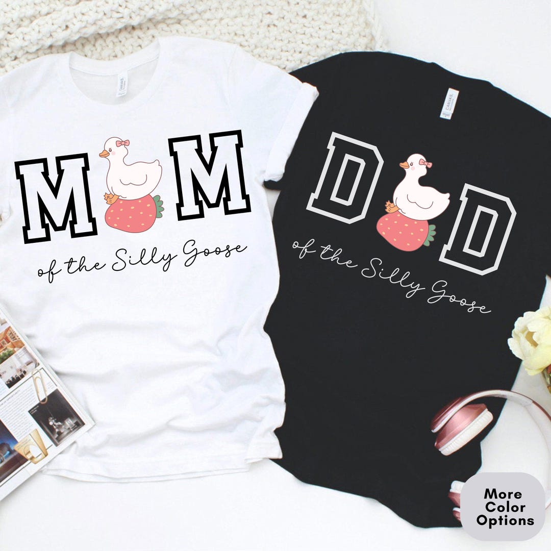 Custom Silly Goose Birthday Matching Family Shirt, One Silly Mama ...