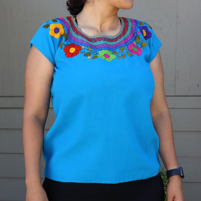 Mexican Blouse - Etsy