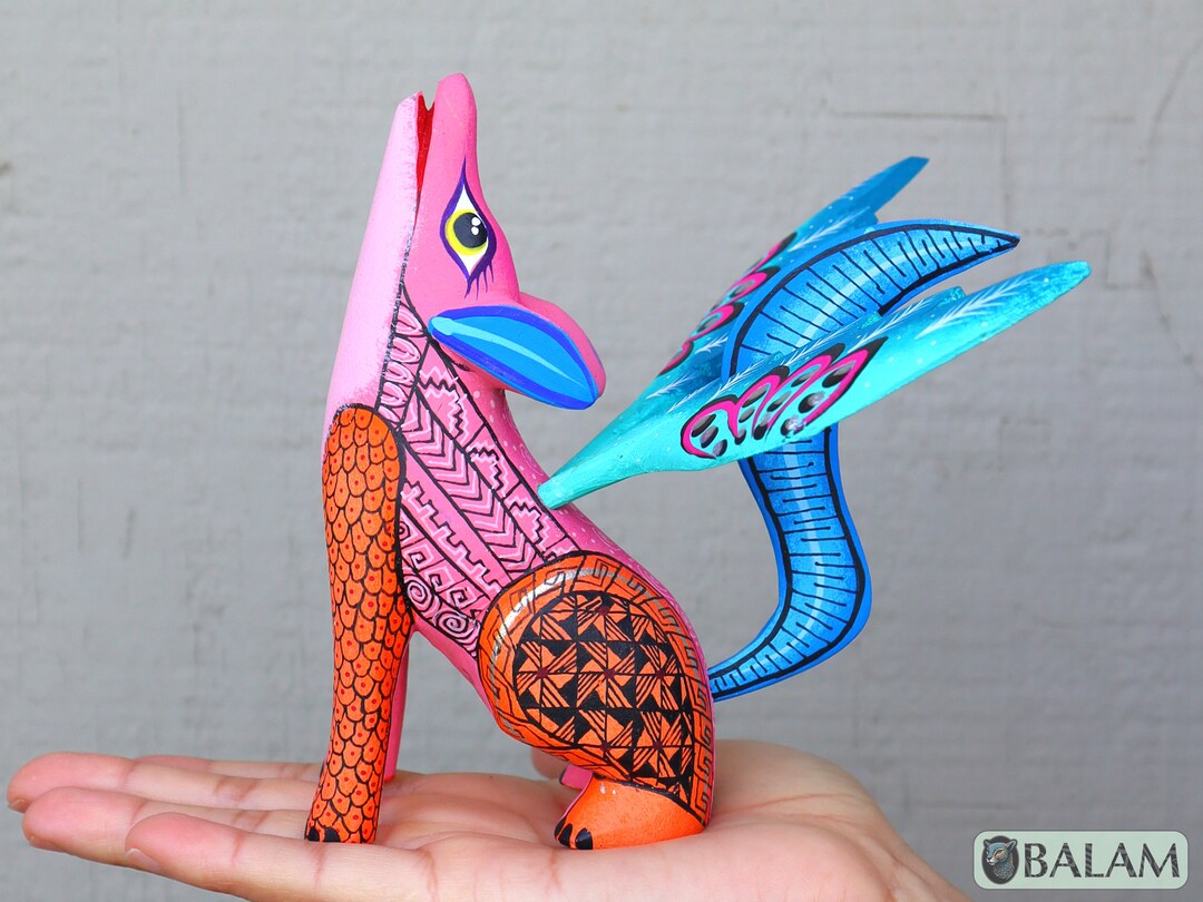 Alebrije From Oaxaca, Alebrije, Copal Wood Sculpture, Wood Art ...