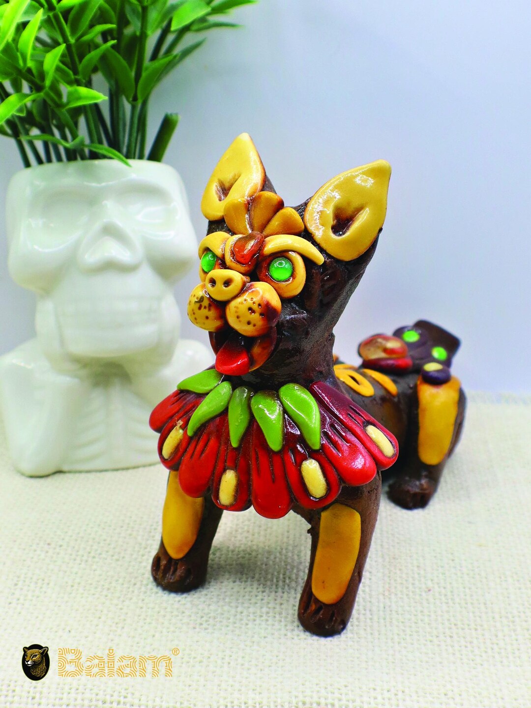 Handmade Clay Xoloitzcuintle Flute, Aztec Mayan Whistle - Etsy