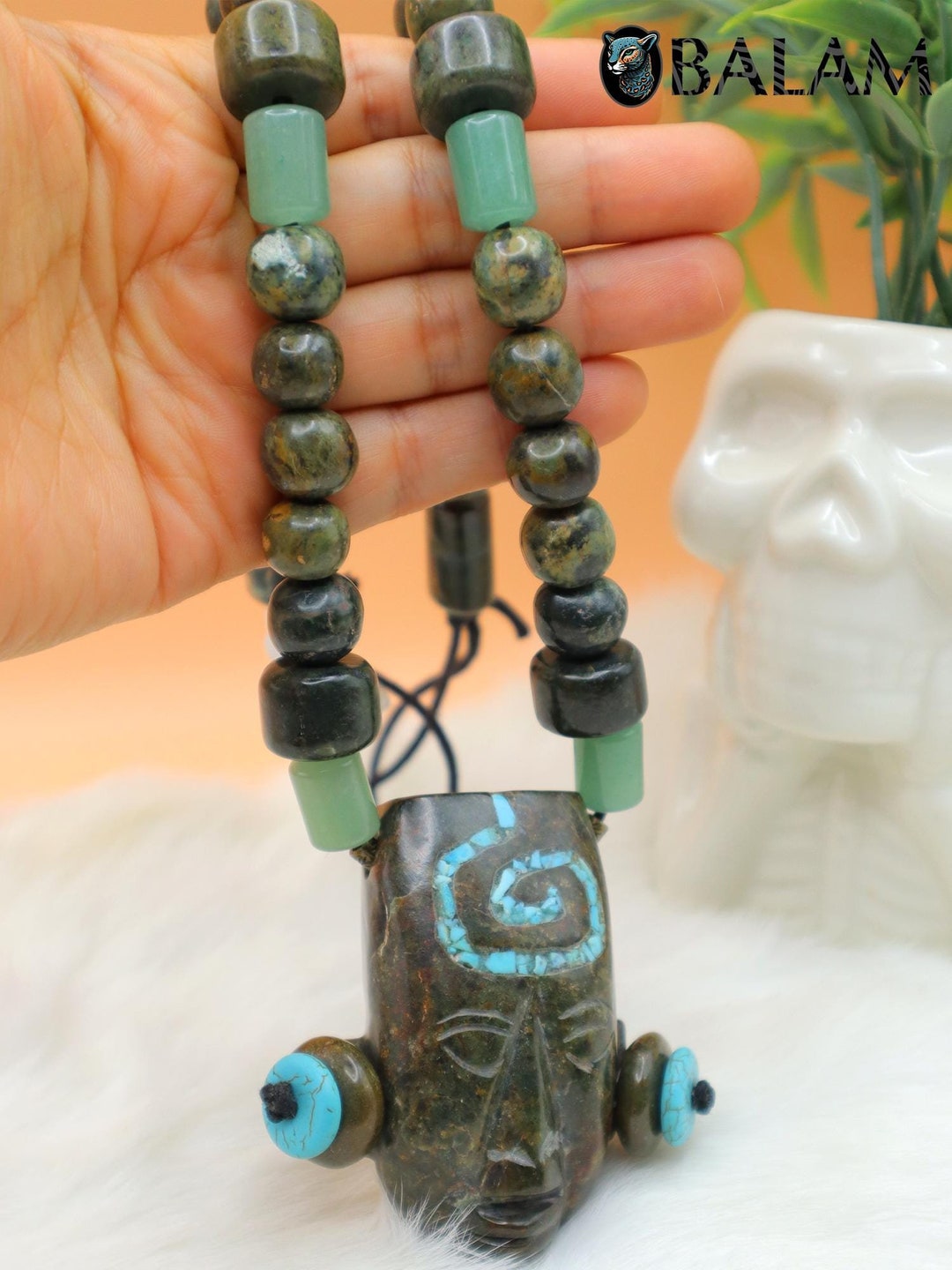 Mayan Ceremonial, Ceremonial Necklace, Pakal King, Mayan Jade Bead ...