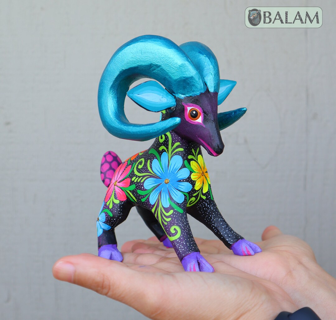 Cimarron Alebrije, Bighorn Sheep Alebrije, Borrego Cimarron, Sheep ...