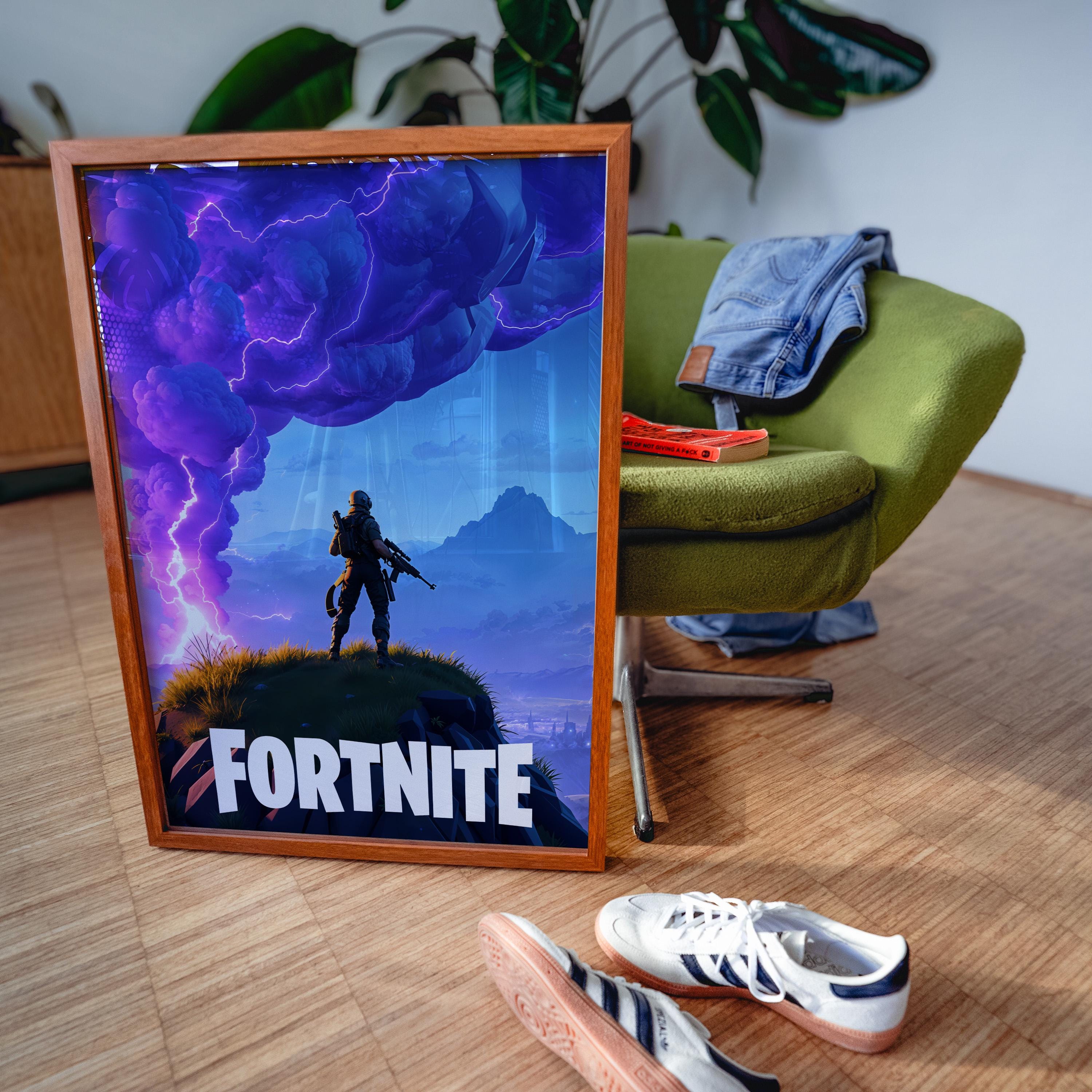 Battle Royale Fortnight Poster | Epic Gaming Wall Art | Battle Royale ...