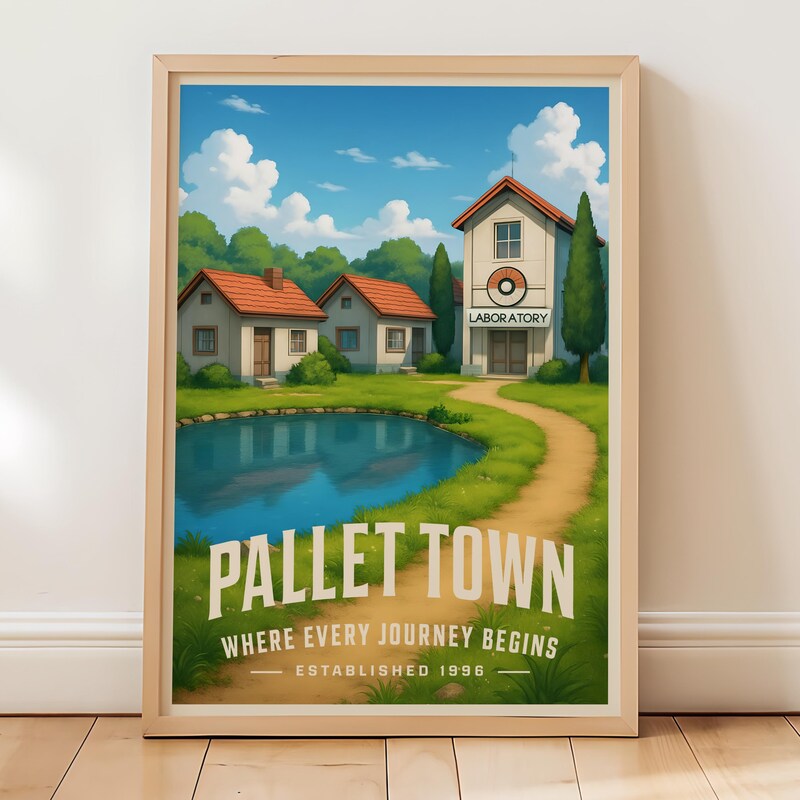 Pallet Town - Etsy