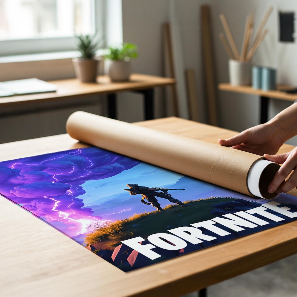 Battle Royale Fortnight Poster | Epic Gaming Wall Art | Battle Royale ...