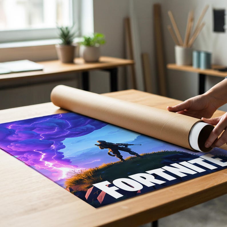 Battle Royale Fortnight Poster | Epic Gaming Wall Art | Battle Royale ...