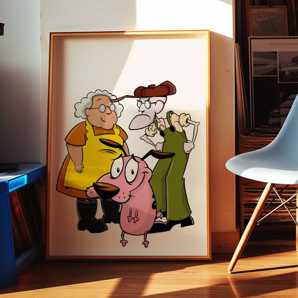 Courage Poster - Etsy