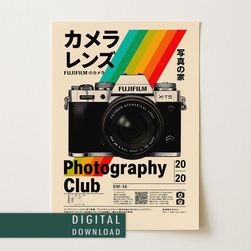 Camera Poster - Etsy