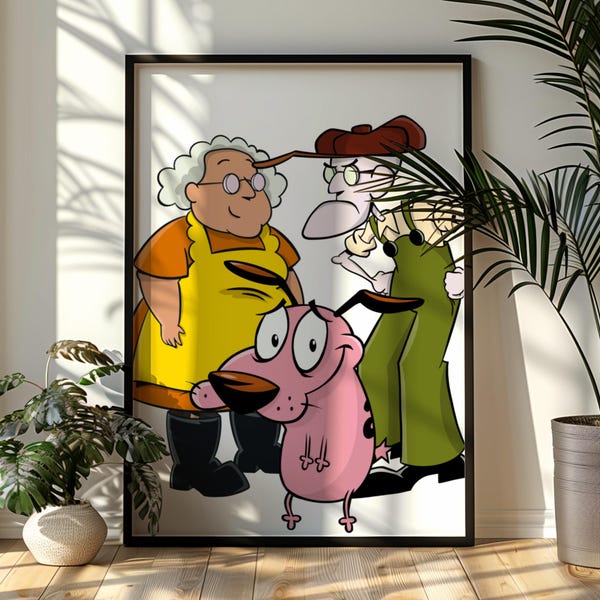 Courage Poster - Etsy
