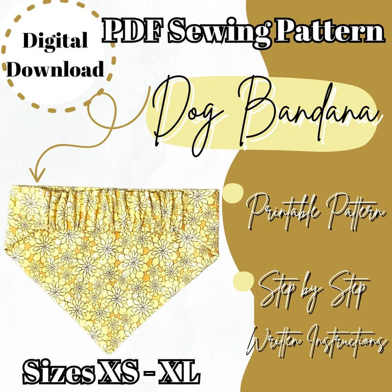 Fat Quarter Dog Pattern - Etsy