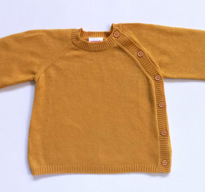 Merino Wool Jumper: Baby Clothes / Size 0 / 6 - 12 Month / Knit ...