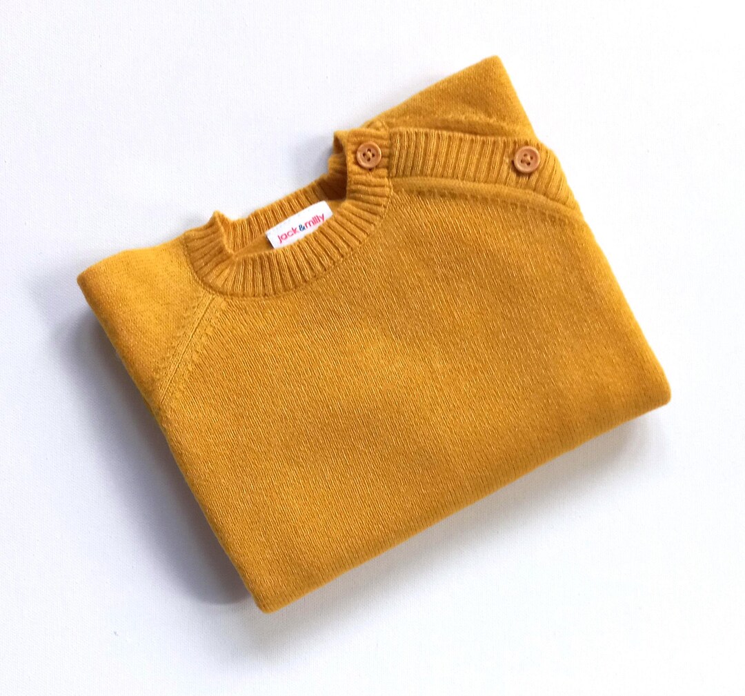 Merino Wool Jumper: Baby Clothes / Size 0 / 6 - 12 Month / Knit ...