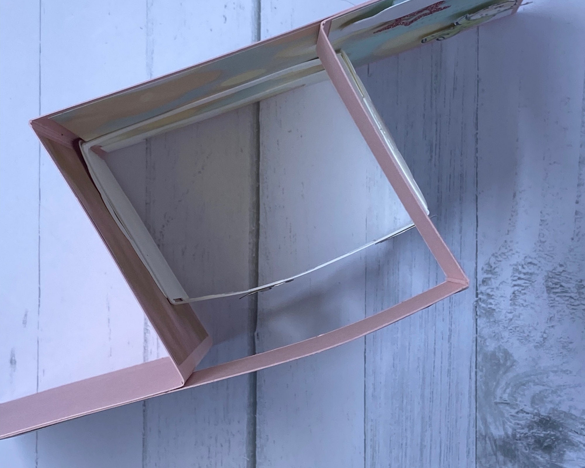 Baby Shower Pink 3D Crib Card - Etsy