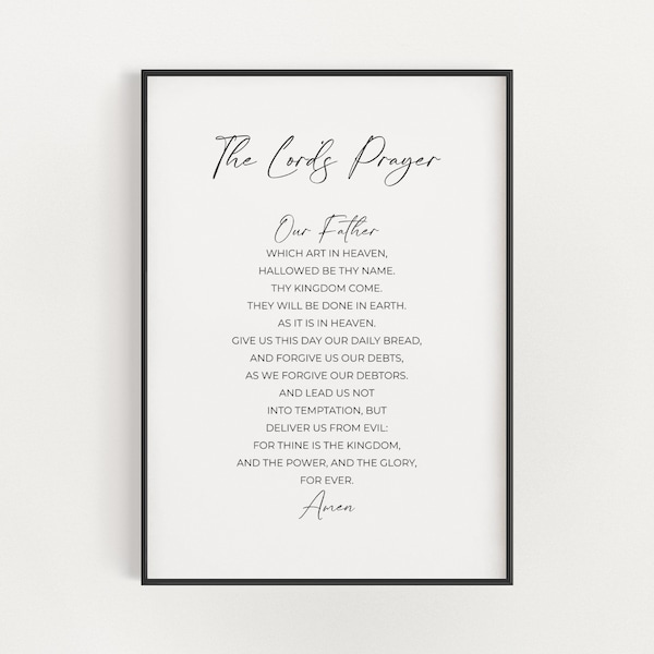 Our Father - Etsy